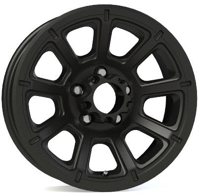 Vision Turbine Matte Black Wheel| VM Boat Trailers